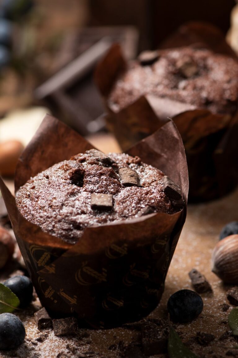 Mary Berry Double Chocolate Chip Muffins | British Chefs Table