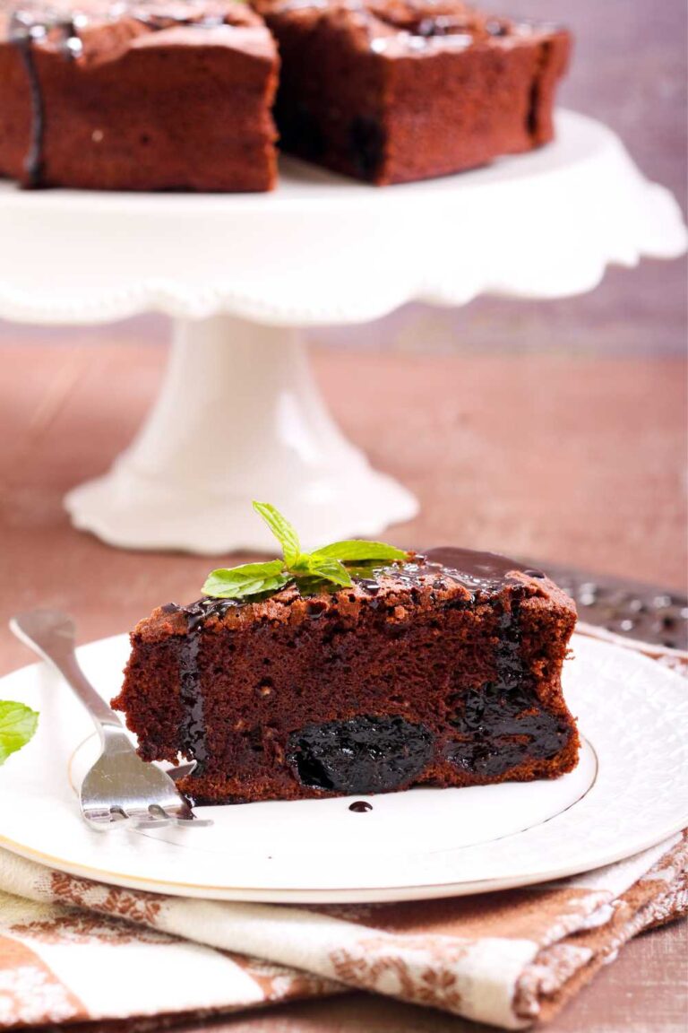 Nigella Sunken Amaretto Chocolate Cake | British Chefs Table