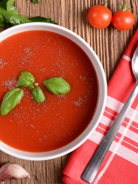 James Martin Tomato And Red Pepper Soup | British Chefs Table