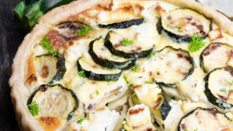 Delia Courgette Quiche | British Chefs Table