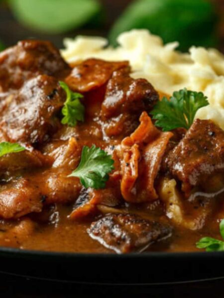 Mary Berry Liver And Bacon Casserole Slow Cooker | British Chefs Table