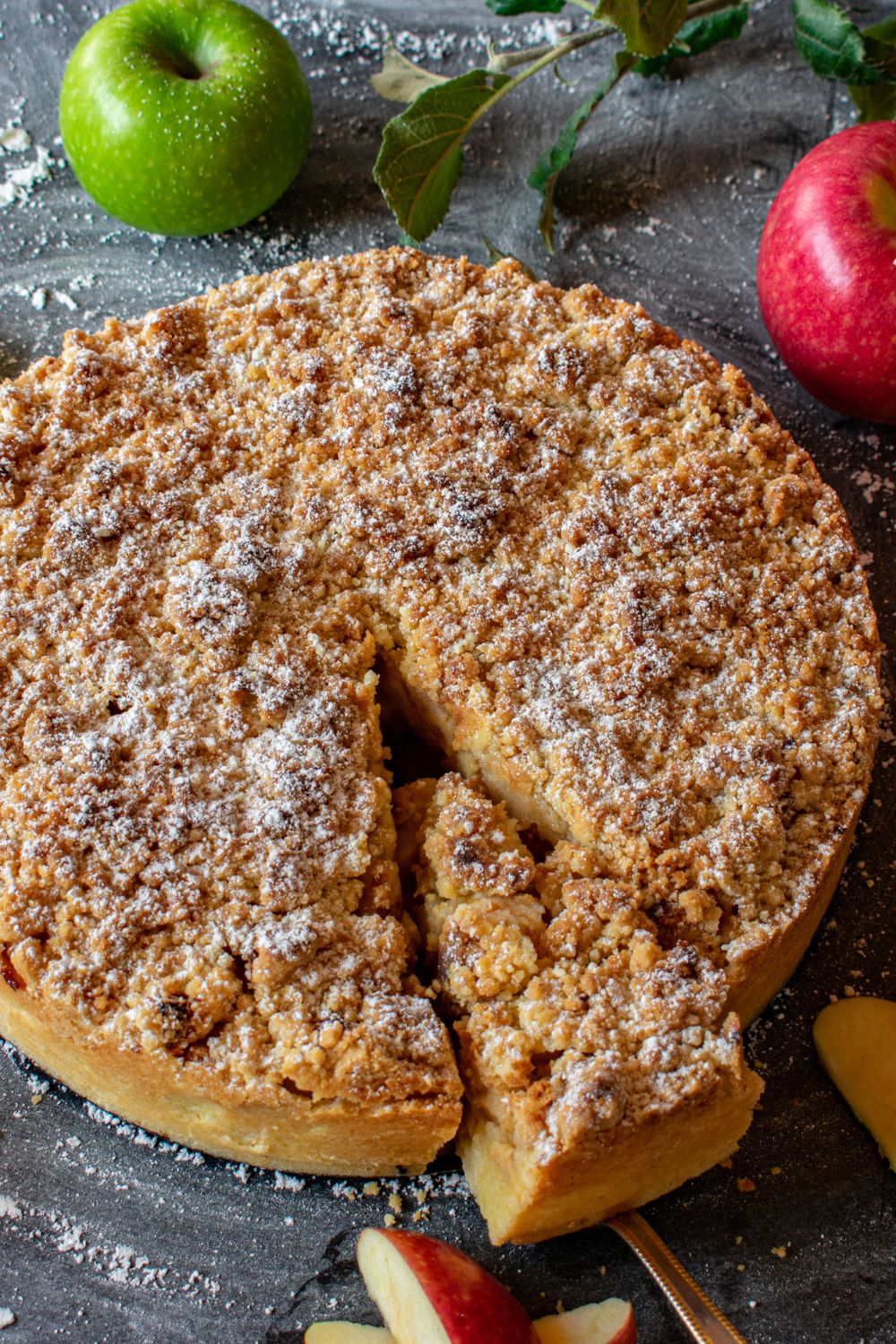 James Martin Apple Crumble Cake | British Chefs Table