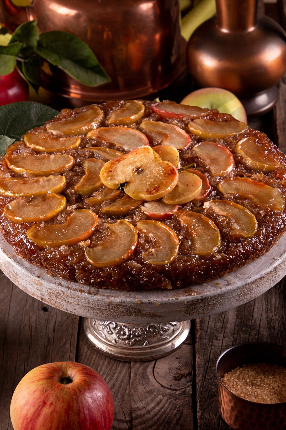 Mary Berry Apple Upside Down Cake | British Chefs Table