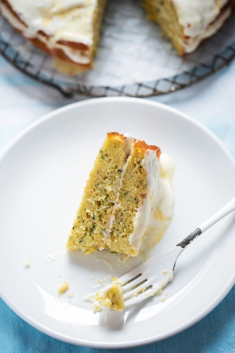 Nigella Courgette And Lime Cake | British Chefs Table