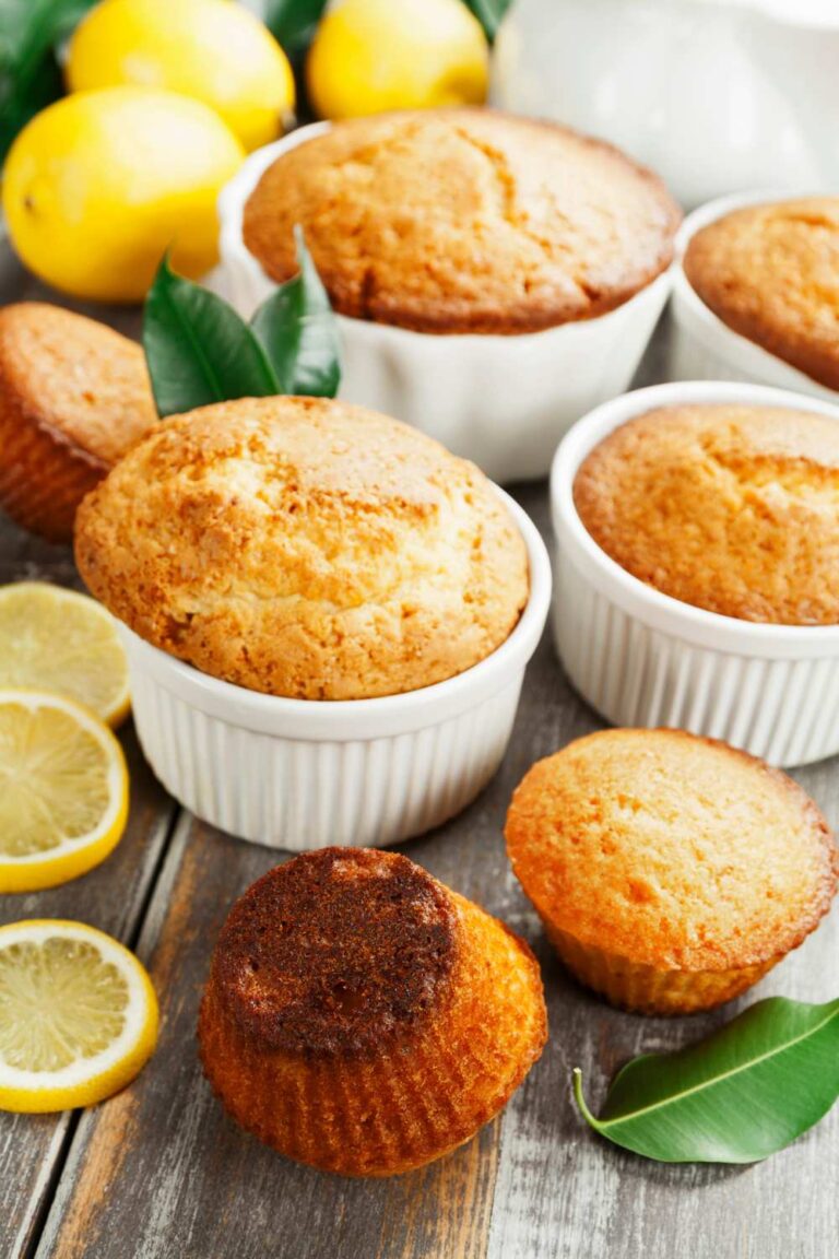 Mary Berry Lemon Drizzle Muffins | British Chefs Table