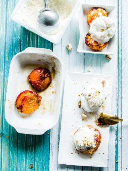 Nigella Baked Peaches | British Chefs Table