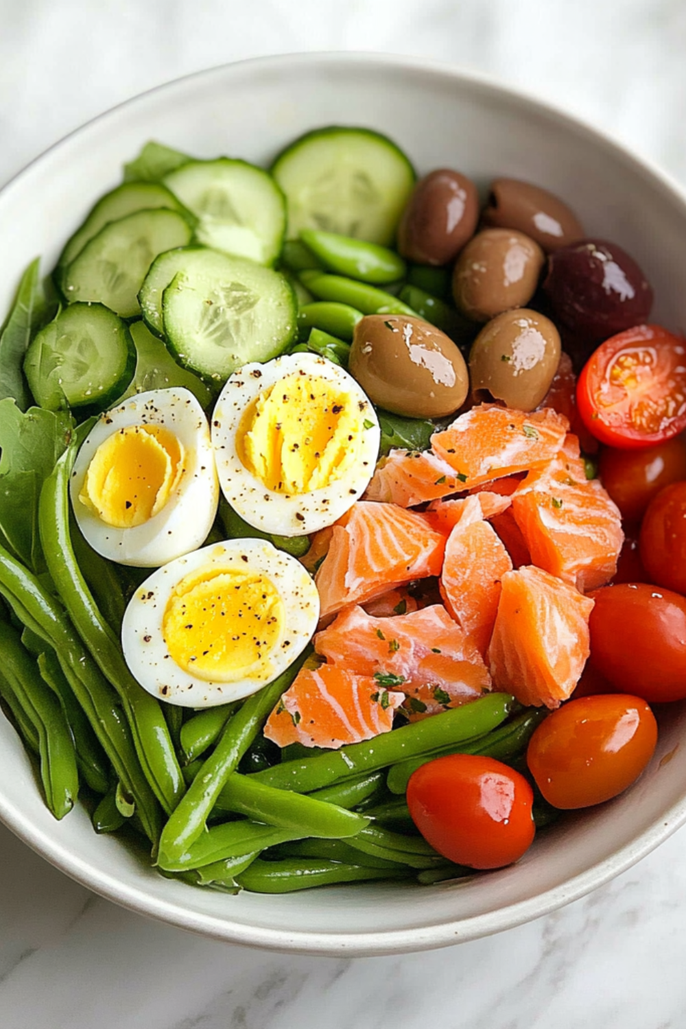 Jamie Oliver Salmon Nicoise Salad | British Chefs Table