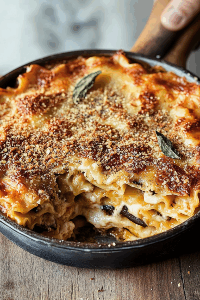 Jamie Oliver Vegetarian Scruffy Aubergine Lasagne | British Chefs Table