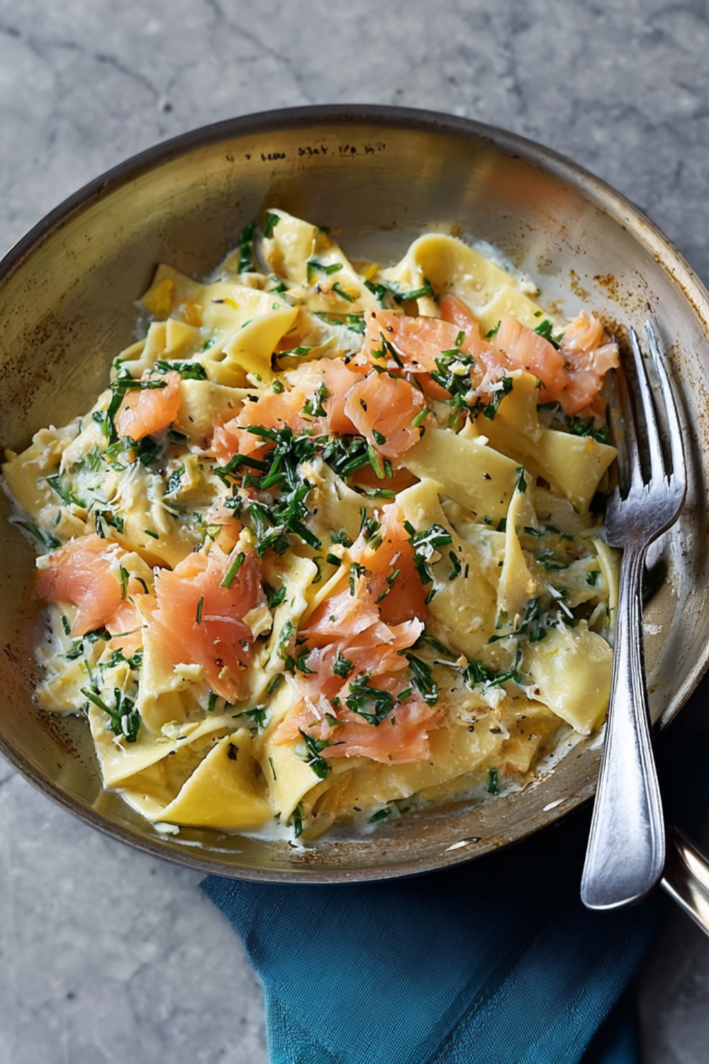 Jamie Oliver Smoked Salmon Pasta | British Chefs Table
