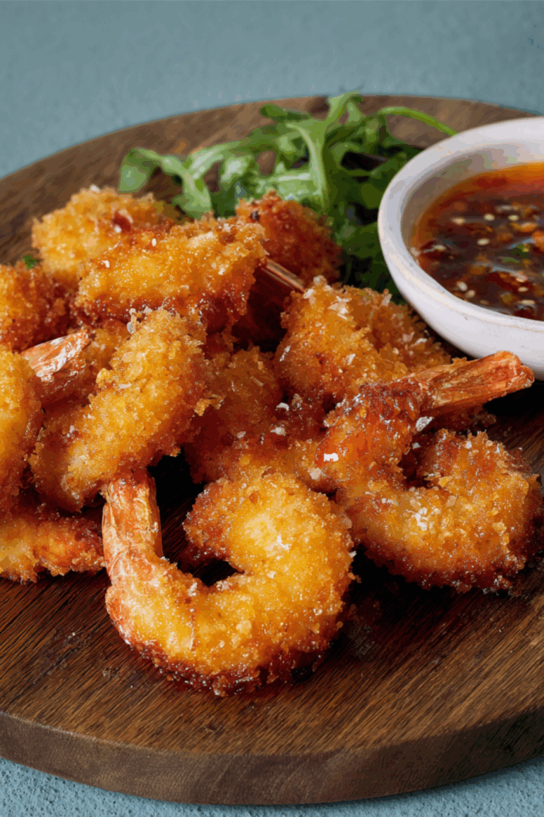 Marry Berry Panko Prawns With Mango Chilli Dipping Sauce Recipe ...