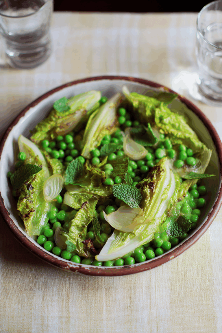 Mary Berry French Peas | British Chefs Table
