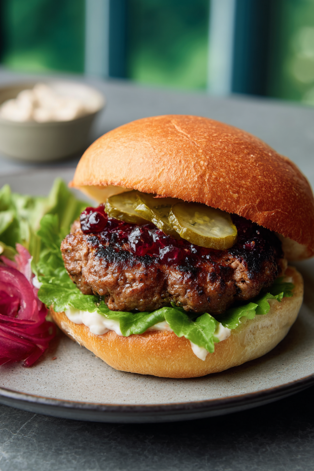 Marry Berry Venison And Bacon Burgers | British Chefs Table
